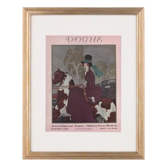 Vogue | Wall Decor | Vintage Vogue Cover Wall Art | Poshmark
